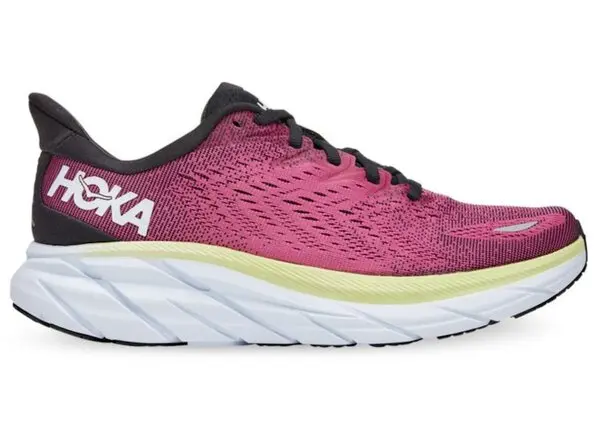 Hoka One One Clifton 8 Sneakers - Blue Graphite/ibis Rose