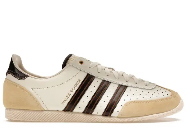 Adidas Japan Wales Bonner Cream Sneakers - Cream White/easy Yellow/dark Brown