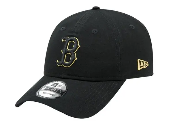 New Era X Bts X Mlb Butter Boston Red Sox 9forty Cap - Black