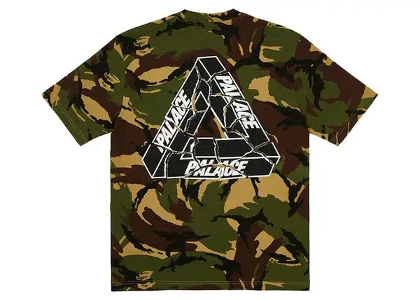 PALACE Triripped T-shirt - Woodland Camo