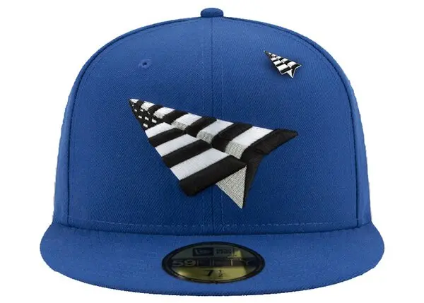 New Era X Paper Planes Fitted Cap - Royal Blue