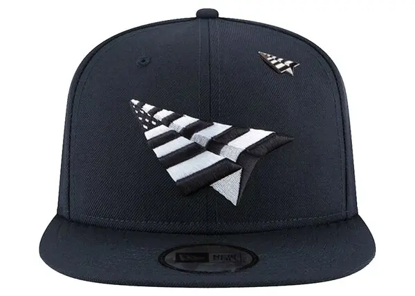 New Era X Paper Planes Crown Snapback Hat - Sapphire/green