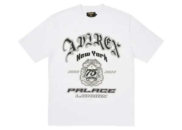 PALACE X Avirex T-shirt - White