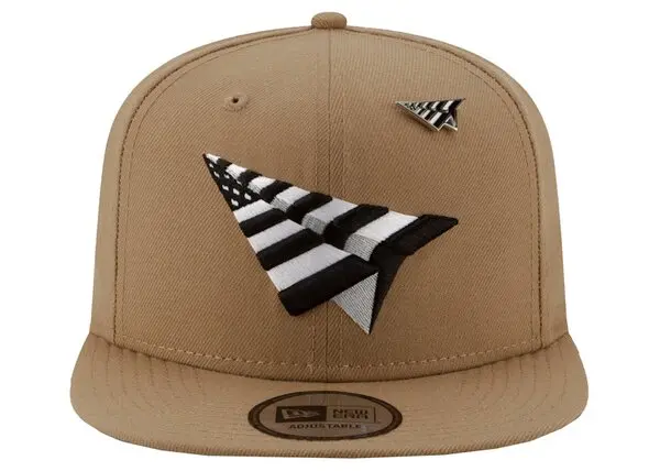 New Era X Paper Planes 9fifty Snapback Hat - Maple