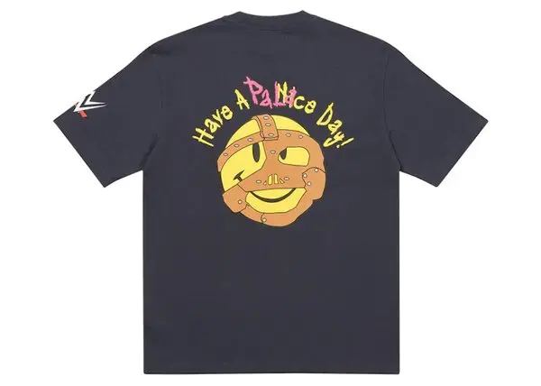 PALACE X Wwe Nice Day T-shirt - Navy Blue