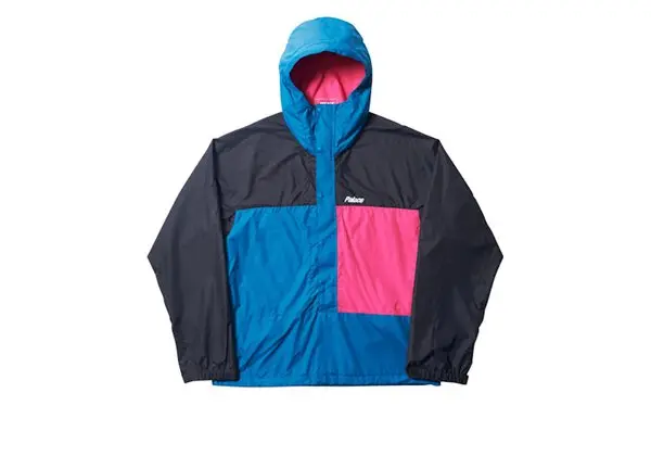 PALACE Truss Packer Jacket - Black/teal
