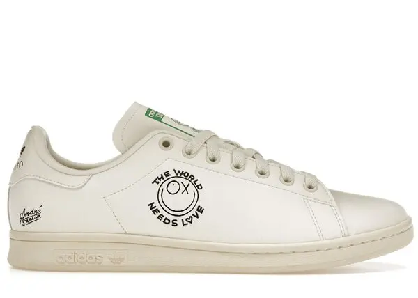 Adidas Stan Smith Andrã© Saraiva Sneakers - Cream White/cream White/core Black