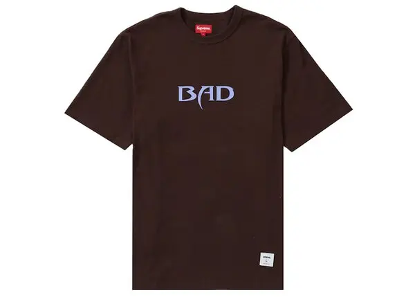 Supreme Bad Short Sleeve Top - Dark Brown