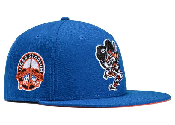 New Era X Hat Club Detroit Tigers 59fifty Fitted Cap - Royal
