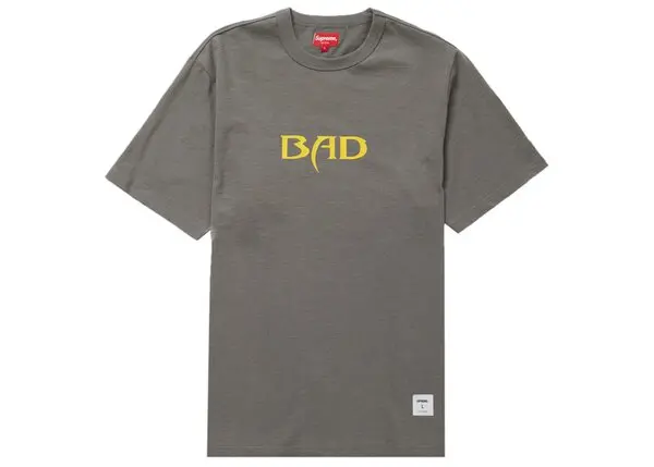 Supreme Bad Short Sleeve Top - Gray