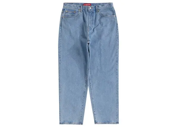 Supreme Baggy Jeans - Washed Blue
