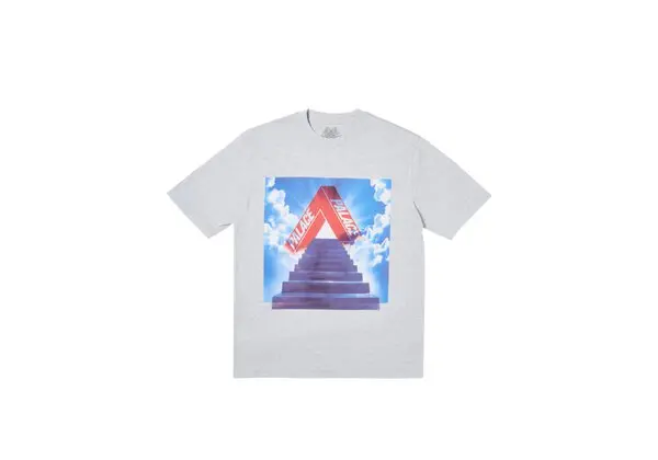 PALACE Triternity T-shirt - Grey Marl