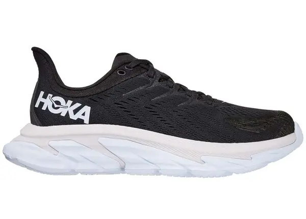 Hoka One One Clifton Edgein Sneakers - Black/white