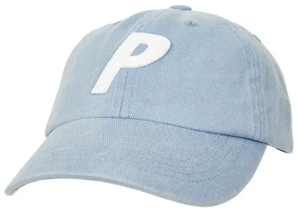 PALACE Washed Twill P 6-panel Cap - Light Blue