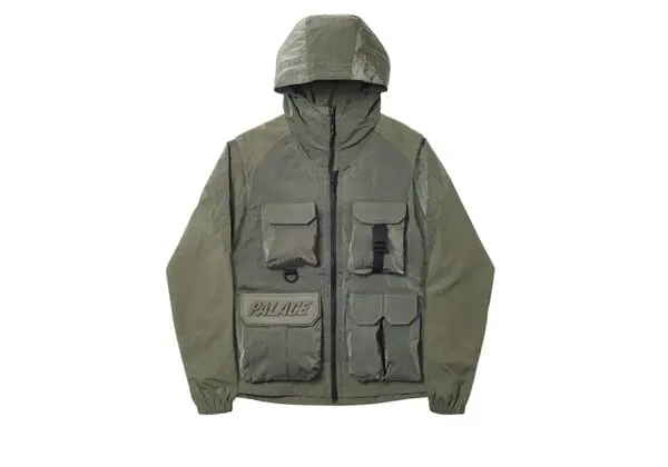 PALACE Utility Iridescent Jacket + Vest