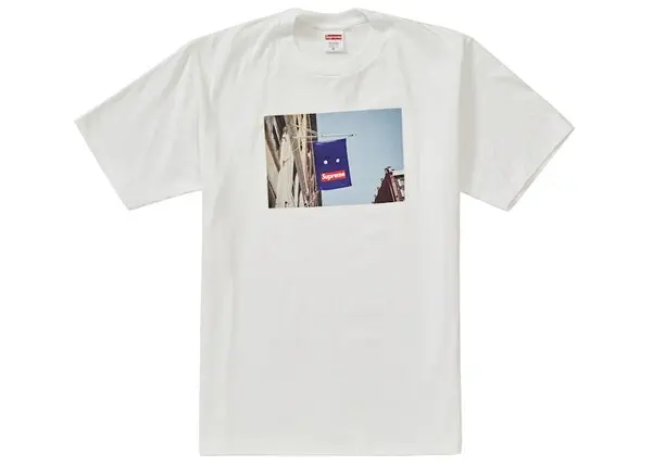 Supreme Banner Tee Shirt - White