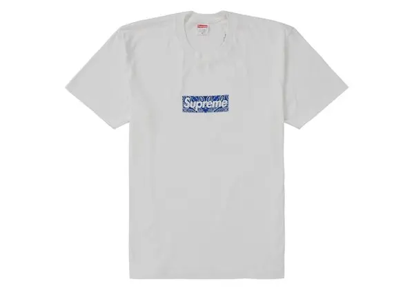 Supreme Bandana Box Logo Tee Shirt - White