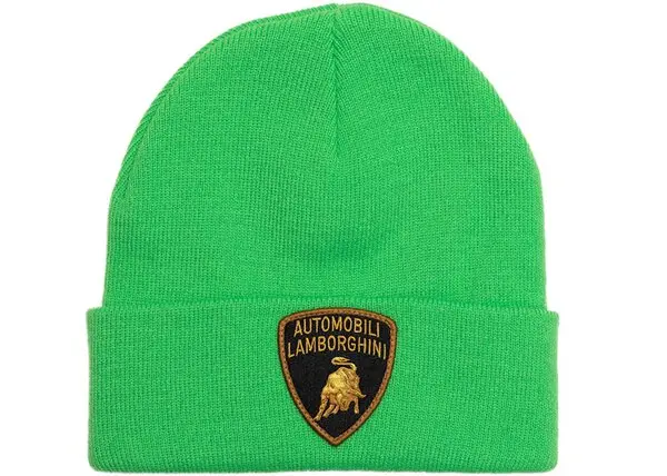Supreme Automobili Lamborghini Beanie - Lime