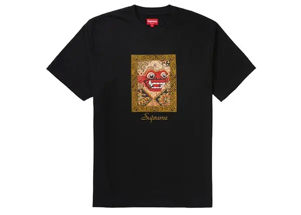Supreme Barong Patch Short Sleeve Top - Black