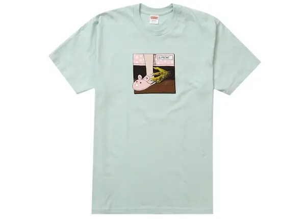 Supreme Bed Tee Shirt - Light Teal