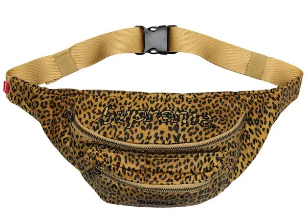 Supreme Barbour Print Waist Bag