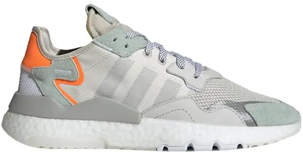 Adidas Nite Jogger Sneakers - Raw White/grey One/vapour Green