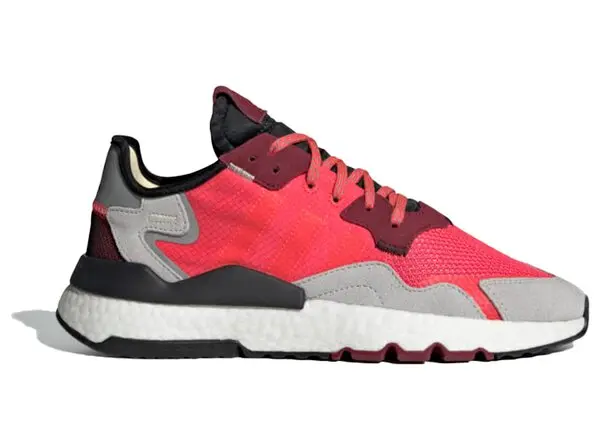 Adidas Nite Jogger Sneakers - Shock Red/grey Two