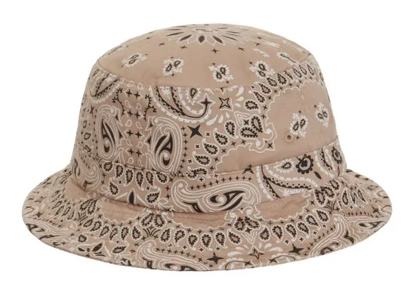 Supreme Bandana Crusher Hat - Tan