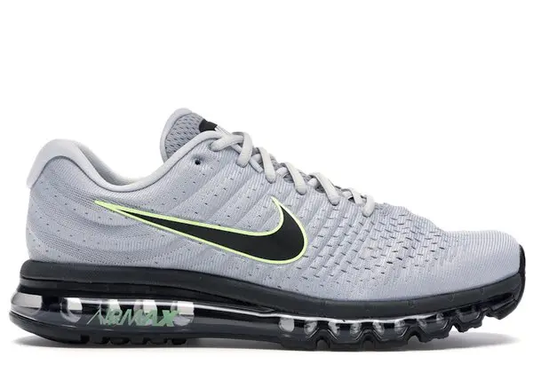Nike Air Max 2017 Sneakers - Wolf Grey/black/pure Platinum