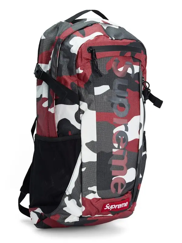 Supreme Ss21 Backpack - Red Camo