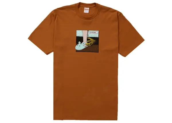 Supreme Bed Tee Shirt - Rust