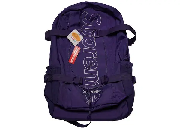 Supreme Fw18 Backpack - Purple