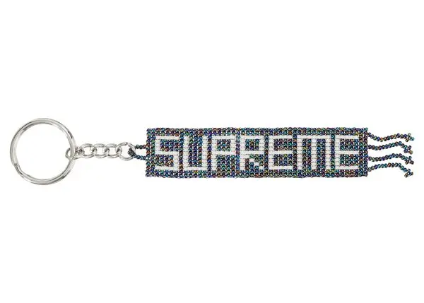 Supreme Beaded Keychain - Multicolor
