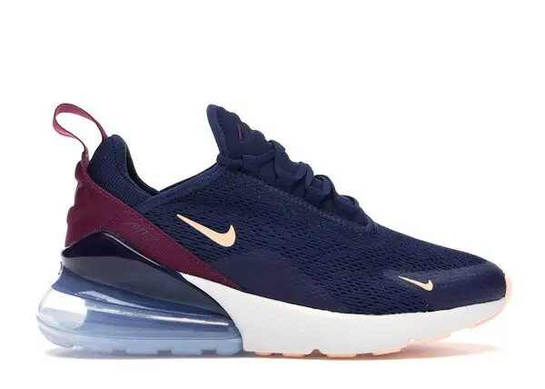 Nike Max 270 Sneakers - Blue Void/crimson Tint