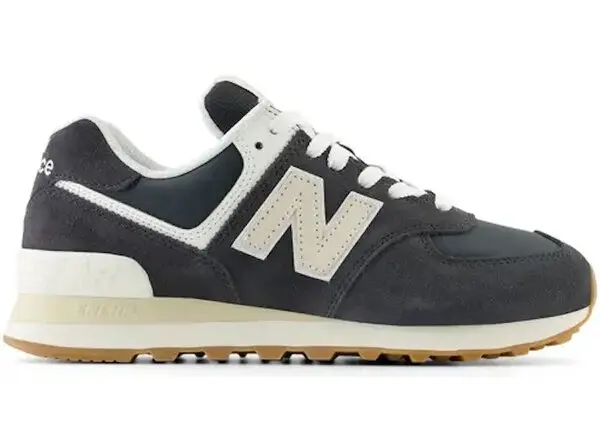 NEW BALANCE 574 Sneaker - Black/sand/angora