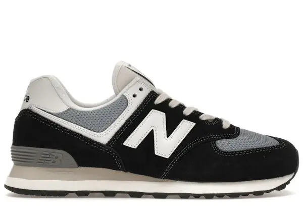 NEW BALANCE 574 Sneakers - Black/reflection/white