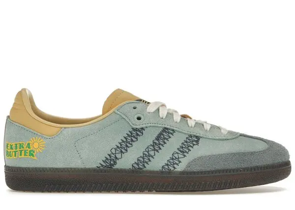 Adidas Samba Consortium Cup Extra Butter Sneakers - Chalk White/gum