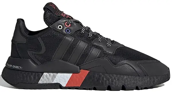 Adidas Nite Jogger 3m Sneakers - Core Black/silver Metallic