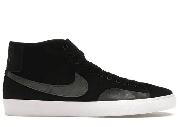 Nike Blazer Court Mid Premium Sneakers - Black/anthracite