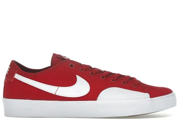 Nike Sb Blazer Court Sneakers - Gym Red/gum Light Brown