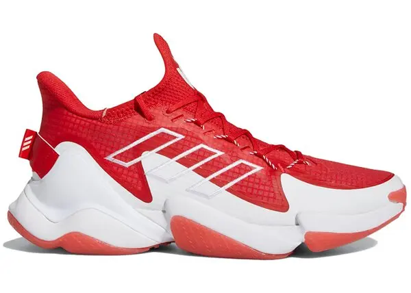Adidas Patrick Mahomes Impact Flx Sneakers - Team Collegiate Red/cloud White/team Power Red 2