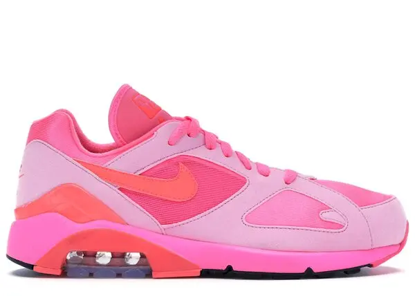 Nike Max 180 Comme Des Garcons Sneakers - Laser Pink/solar Red/pink Rise