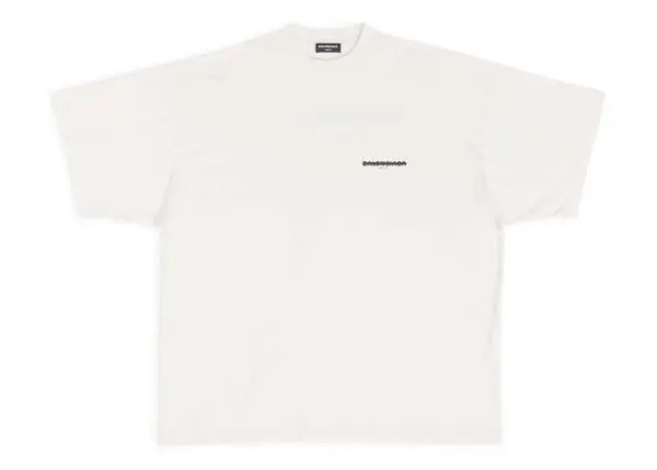 Balenciaga Strike 1917 Oversized T-shirt - Off/white