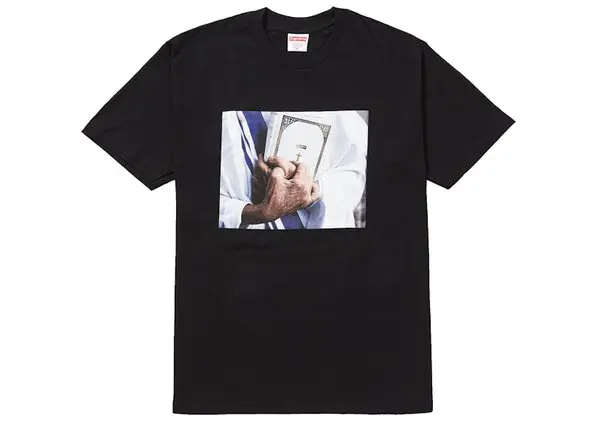 Supreme Bible Tee Shirt - Black