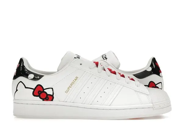 Adidas Superstar Hello Kitty Sneakers - Footwear White/footwear White/bliss Pink