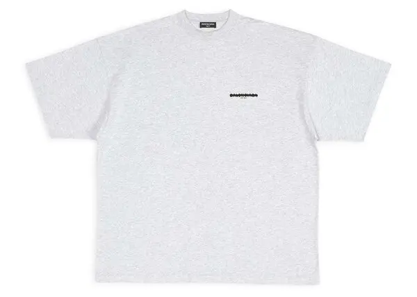 Balenciaga Strike 1917 Oversized T-shirt - Grey
