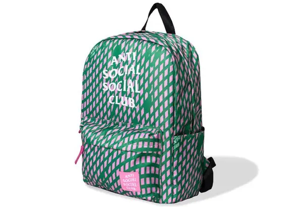 ANTI SOCIAL SOCIAL CLUB Tokyo 1997 Backpack - Green