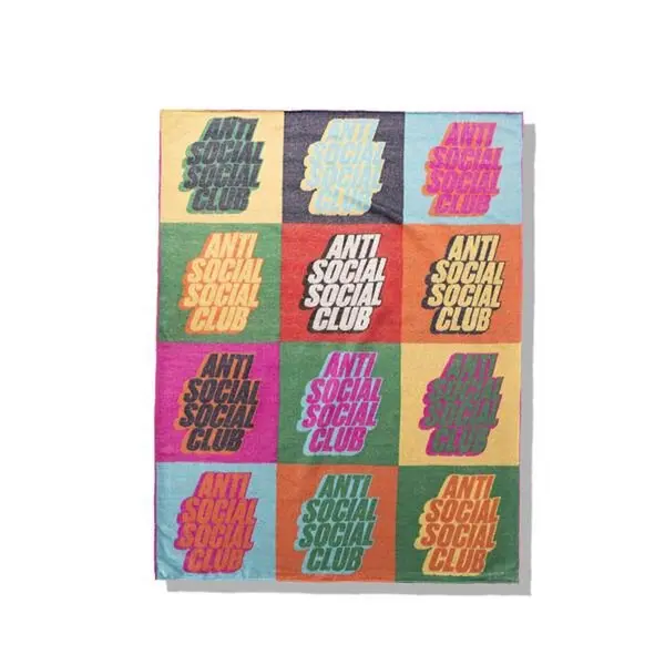 ANTI SOCIAL SOCIAL CLUB Same Thing Blanket - Multicolor