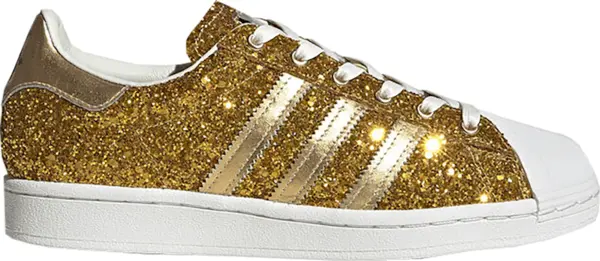 Adidas Superstar Sneakers - Gold Metallic/cloud White