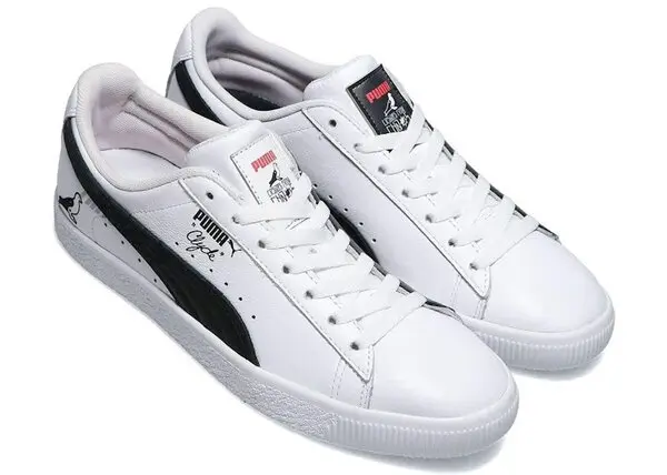 PUMA Clyde Staple X Footlocker Create From Chaos Sneakers - White/black
